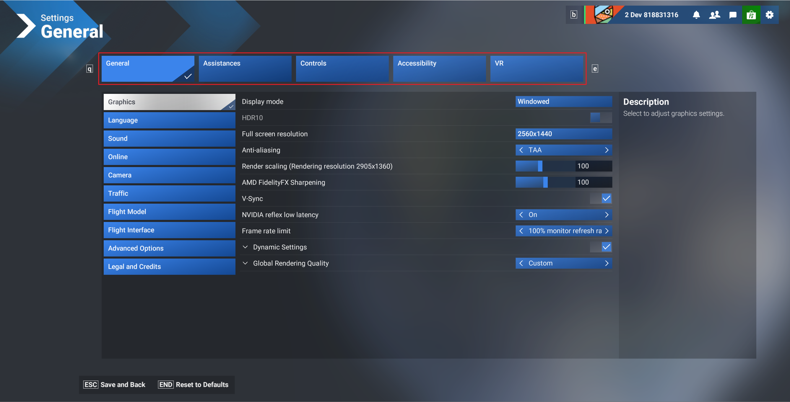 Settings Overview – Microsoft Flight Simulator Support