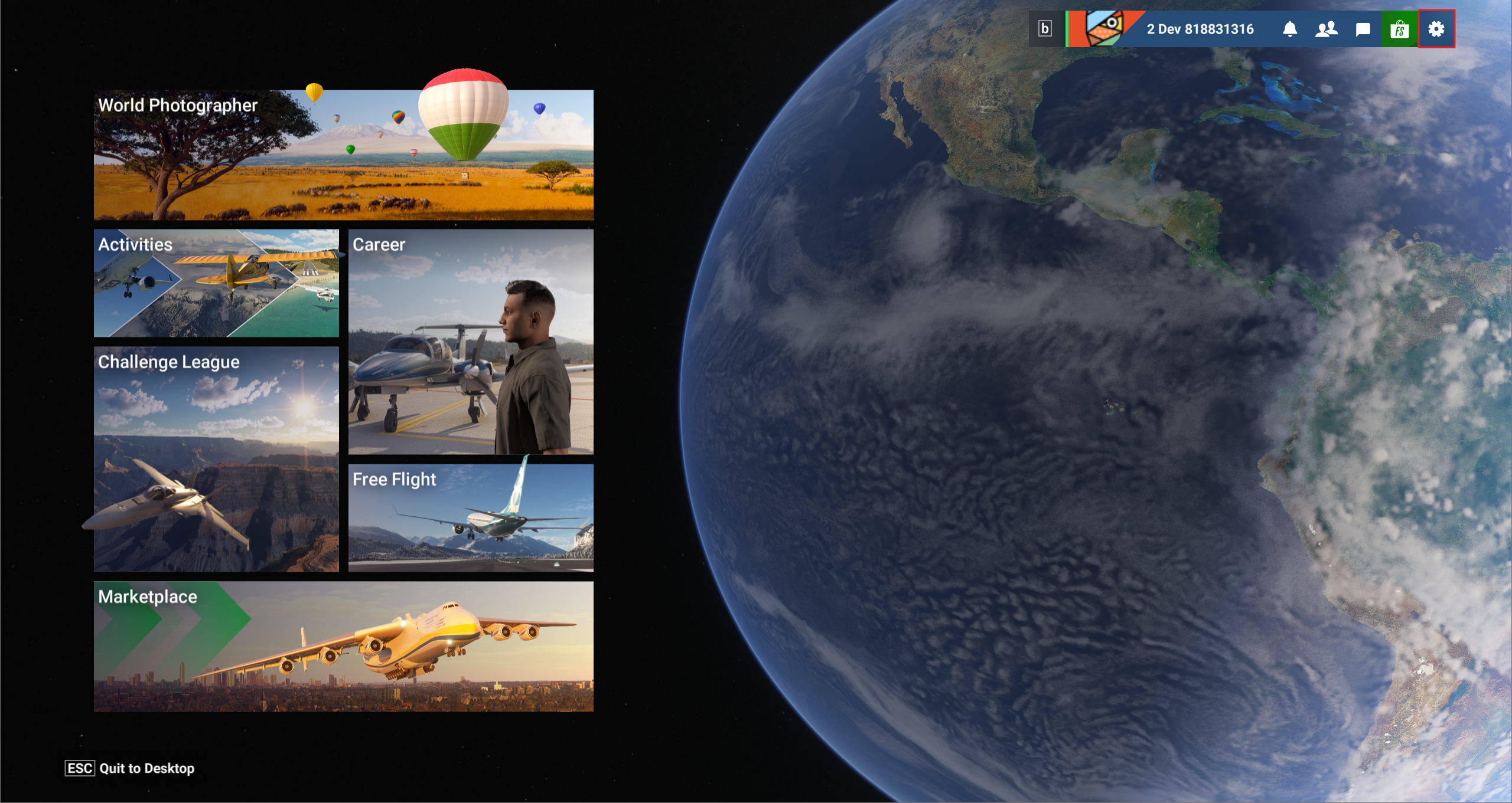 Settings Overview – Microsoft Flight Simulator Support