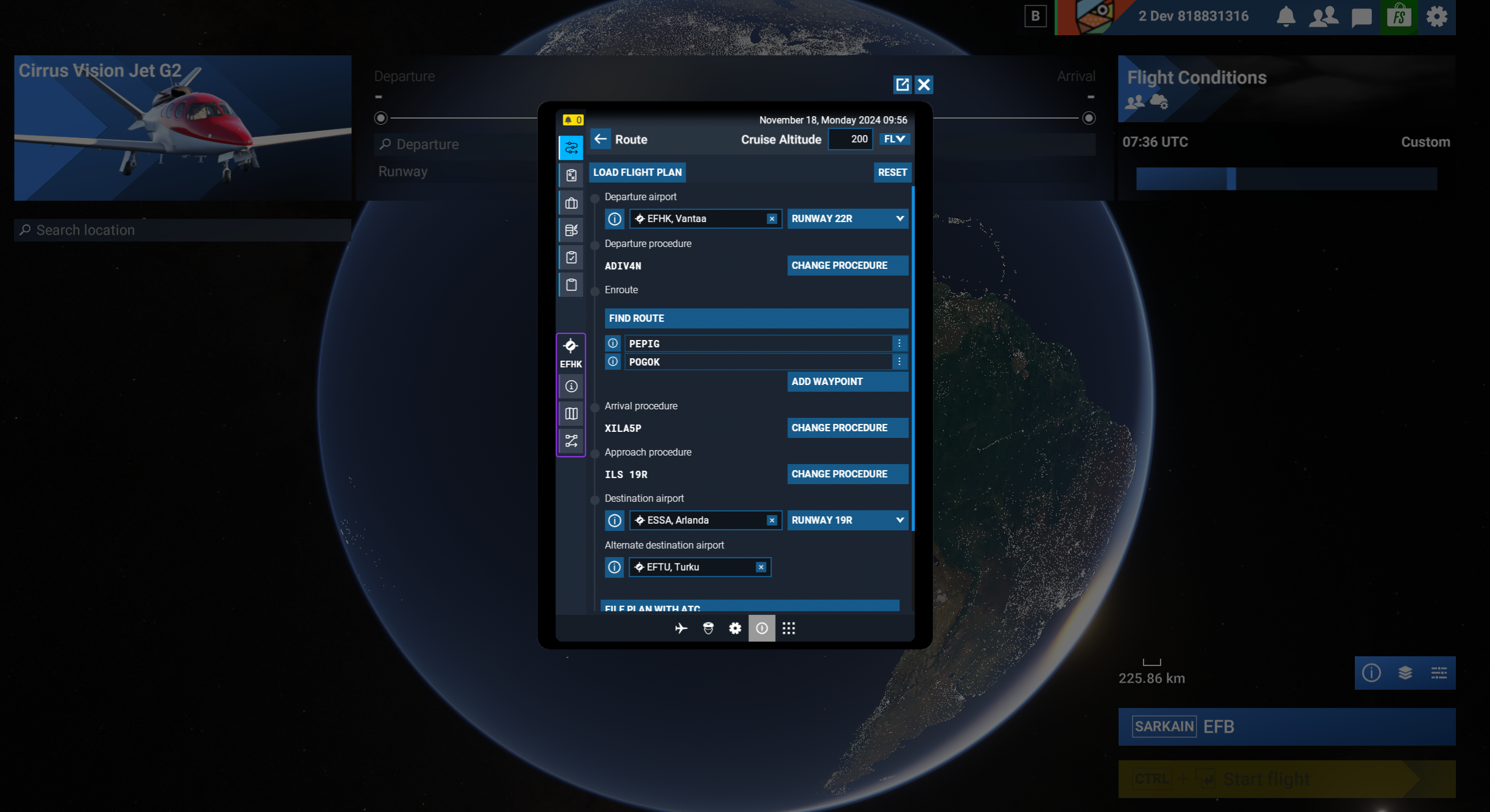 Electronic Flight Bag (EFB) introduction – Microsoft Flight Simulator ...