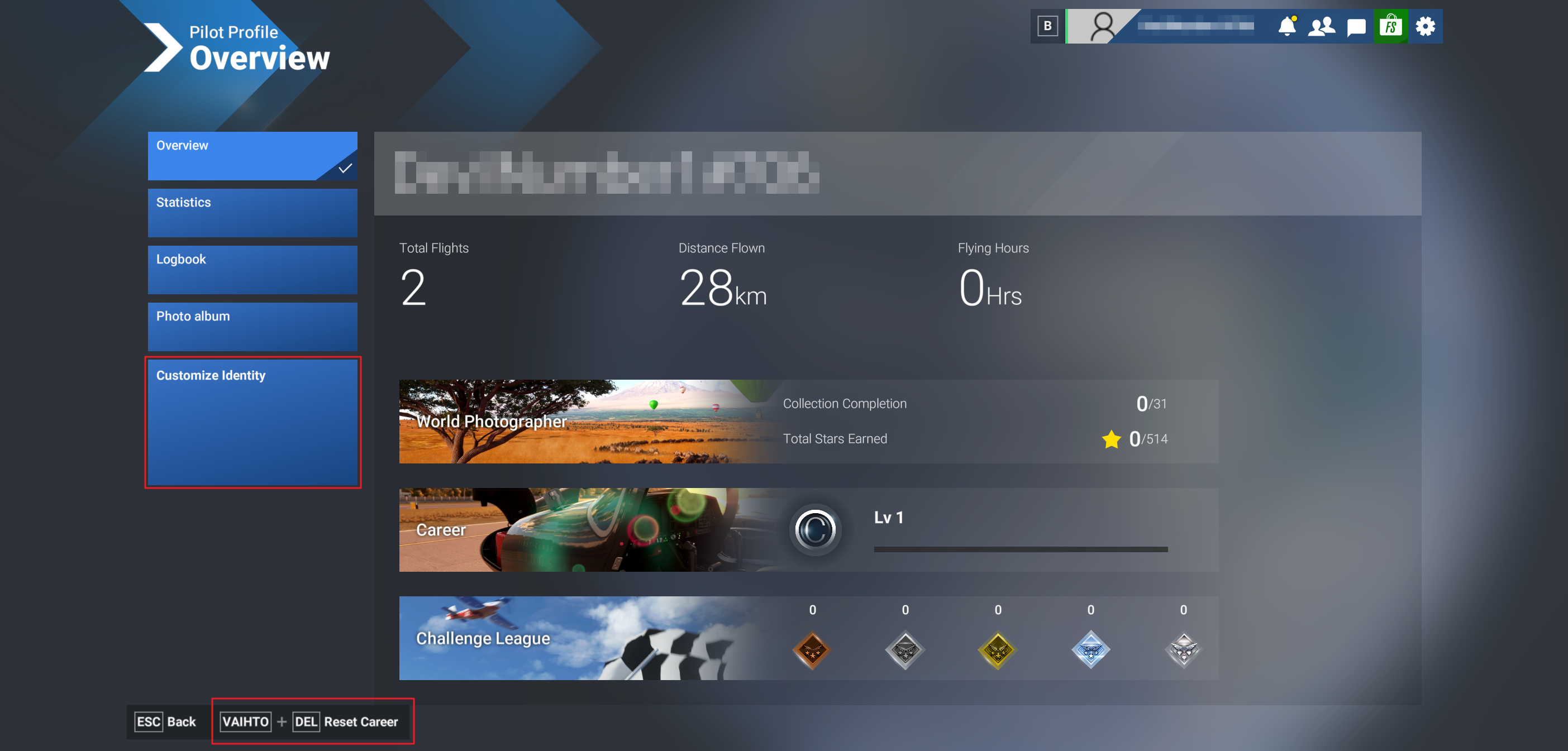 How to modify your Avatar or reset your Career progression – Microsoft ...