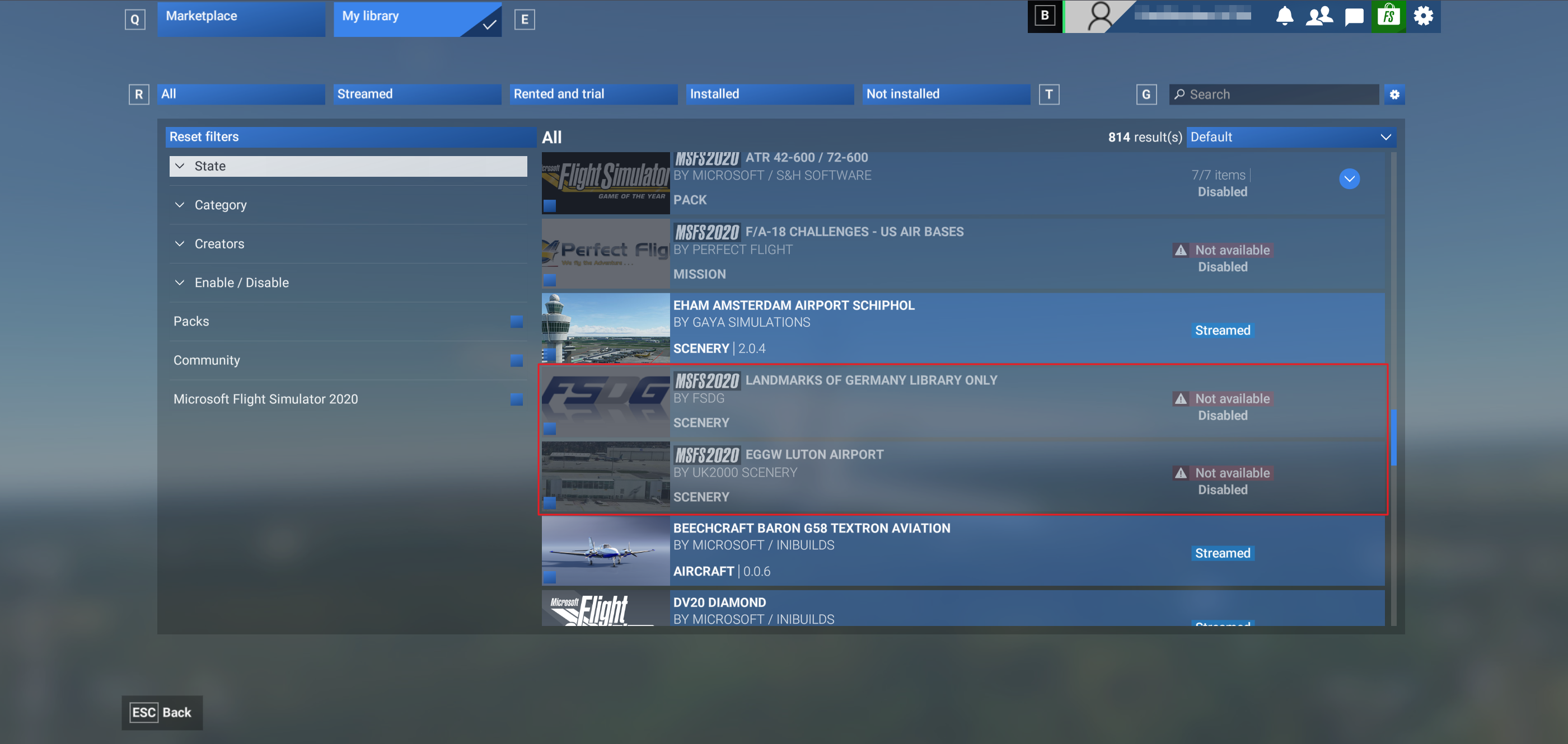 How to enable/disable and download content in the simulator – Microsoft ...